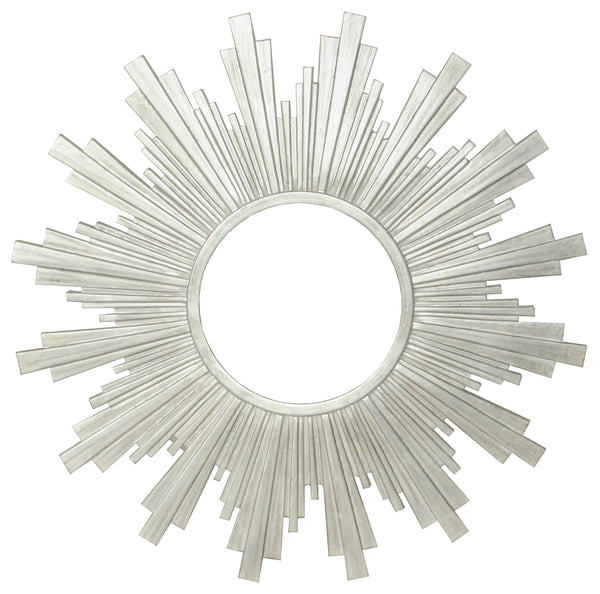 Silver Sun Round Mirror – EarthDesigns